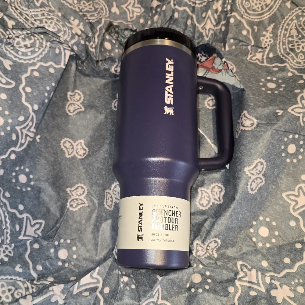 Stanley | Kitchen | Stanley 4 Oz Pro Tour Blue Corn New | Poshmark
